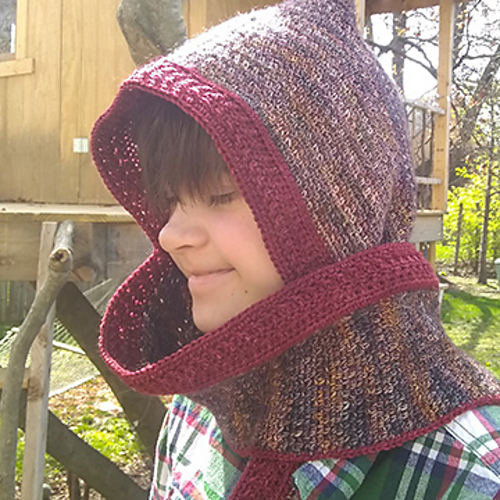 Ravelry: Arcturus Hooded Scarf pattern by Mandy Root-Thompson