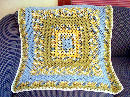 Ravelry: Fibonacci Baby Blanket pattern by Jessica Le