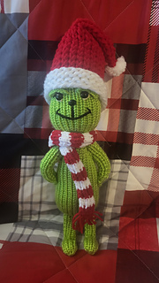 Ravelry: The Grinch loom knitting pattern pattern by Erin webb