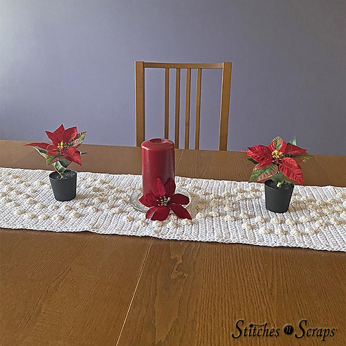 Ravelry: String of Pearls Table Scarf pattern by Pia Thadani