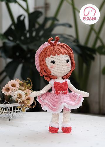 Ravelry: Sakura Amigurumi Doll pattern by Pigami Crochet