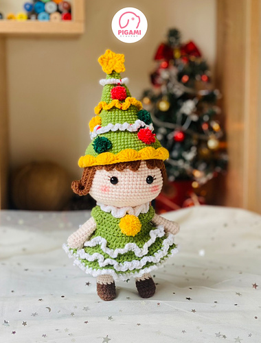 Ravelry: Peri Pine Amigurumi pattern by Pigami Crochet