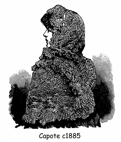 Ravelry: Harlequin Romance Capote pattern by Robin Abdullah