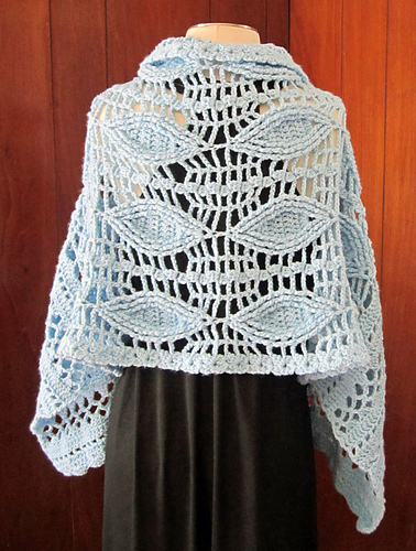 Ravelry: Trailing Leaves Wrap pattern by Robin Abdullah