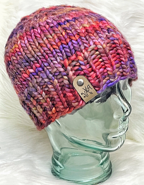Ravelry: Plain n Simple Knit Beanie pattern by Stephanie Blanchard