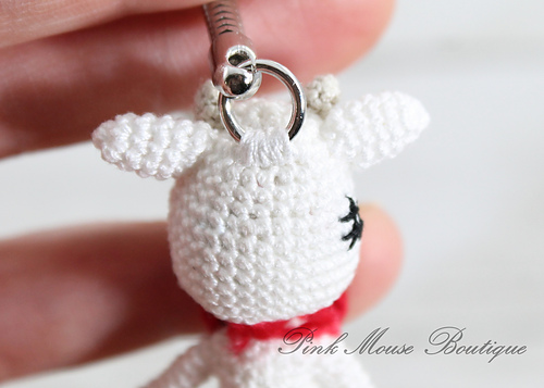 Ravelry: Cute Cow Key Chain pattern by Diana Moore