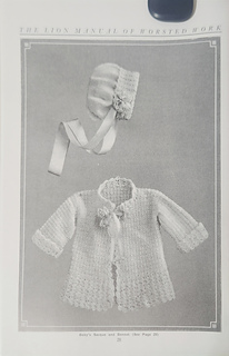 Ravelry: Baby's Sacque and Bonnet pattern by Lion Brand Yarn
