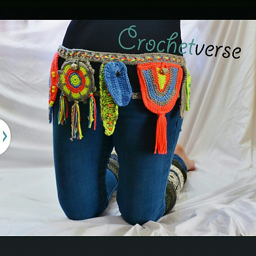 Ravelry: Festival Utility Belt pattern by Stephanie Pokorny