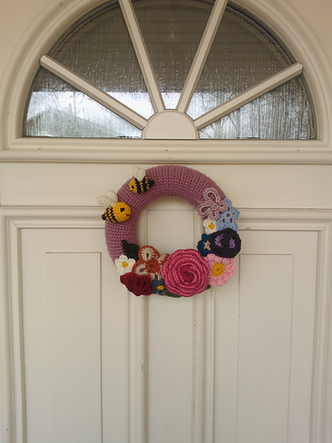 Ravelry: Crochet Spring Wreath pattern by Tanya Eberhardt