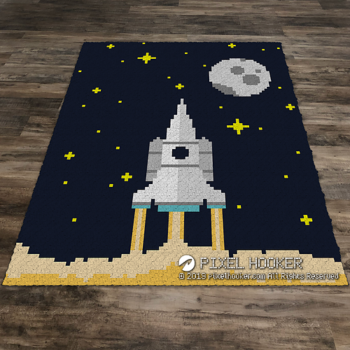 Ravelry: Rocket Ship Launching... pattern by Rita Dali