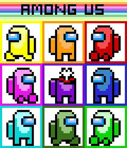 Ravelry: Among us - graphghan pattern by Sandra Guggenberger