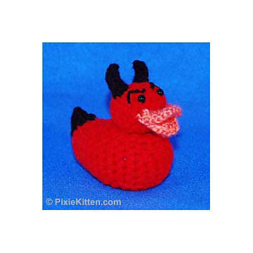 Ravelry: Devil Duckie pattern by Pixie Kitten