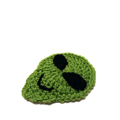 Ravelry: Alien Applique pattern by Dani Joan