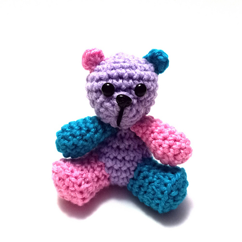 Ravelry: Cotton Candy Bear pattern by Dani Joan