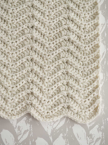 Ravelry: #3 Crocheted Chevron Blanket pattern by MintyFresh