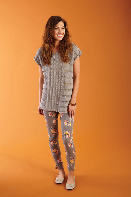 Ravelry: #25 Column Chic Cap-Sleeve Tunic pattern by Courtney Cedarholm