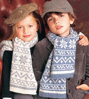 Ravelry: #28 Fair Isle Scarf pattern by Kristin Nicholas