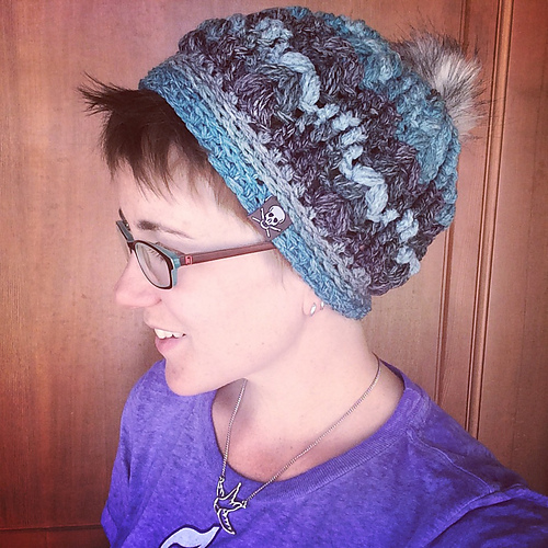 Ravelry: Mountain Ridge Beanie pattern by Liz McQueen
