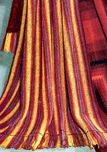 Ravelry: Two Tone Afghan #1703 pattern by American Thread Company