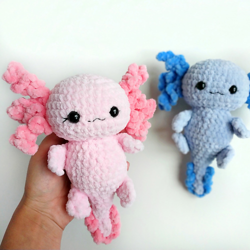 Ravelry: Kawaii Axolotl pattern by Marina Emelianova
