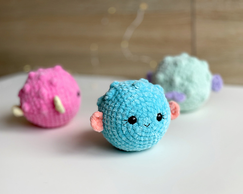 Ravelry: Puffer Fish pattern by Marina Emelianova