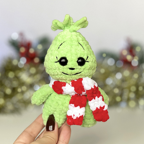Ravelry: Baby Grinch pattern by Marina Emelianova