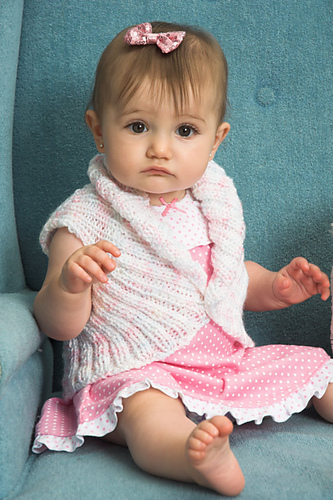 Ravelry: 2636 Baby Shrug pattern by Plymouth Yarn Design Studio