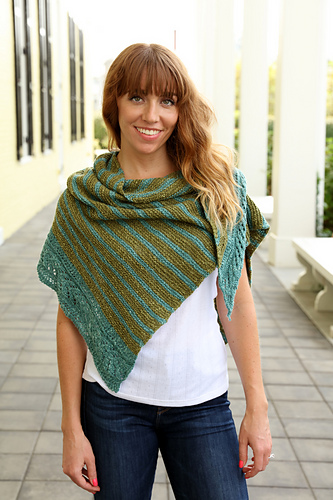 Ravelry: 3049 Lace Edge Fichu & Shawl pattern by Plymouth Yarn Design ...