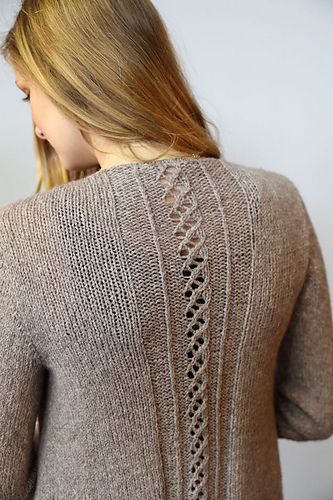 Ravelry: 3272 Drape Front Cardigan pattern by Jennifer Owens