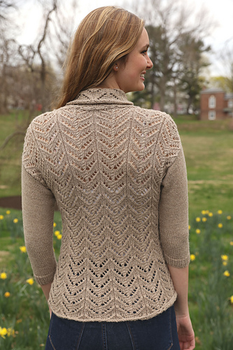 Ravelry: 3445 Lace Pullover pattern by Plymouth Yarn Design Studio