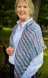 Ravelry: B172 Calzasocks feat Knitcol Print Shawl pattern by Plymouth ...