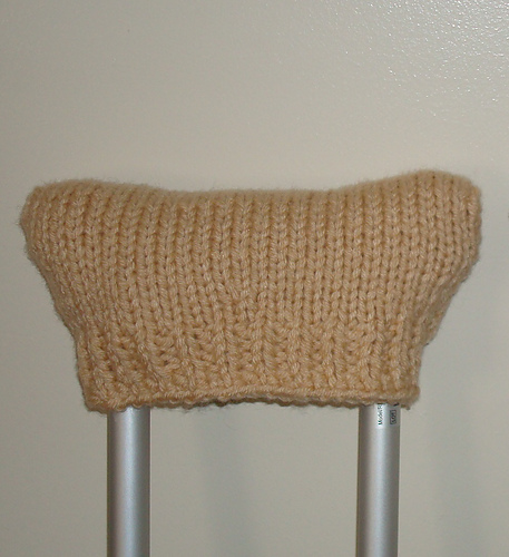 Ravelry: Crutches Cozy pattern by Stitch Neutral