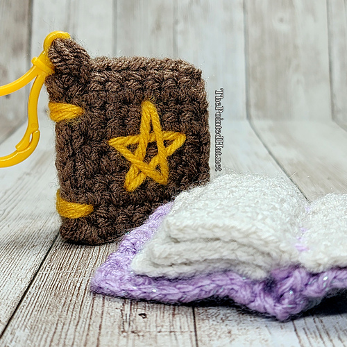 Ravelry: TPH Spellbook Keychain pattern by Jami K Succop