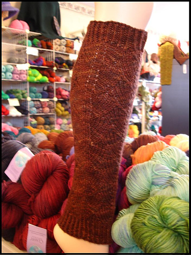 Ravelry: Dragonskin Legwarmers pattern by Becky Sumner