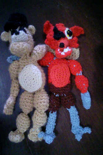 Ravelry: Fnaf Foxy From Night 1 pattern by Michael Ragland
