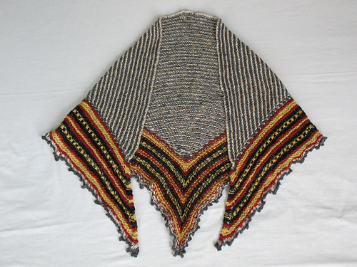 Ravelry: Hebridean Hap pattern by Louise Tilbrook