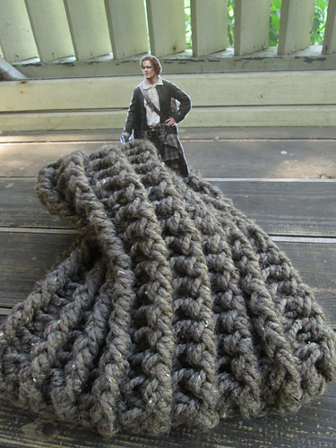 Ravelry: Sassenach Claire Outlander Crochet Cowl pattern by Polly Foo Foo