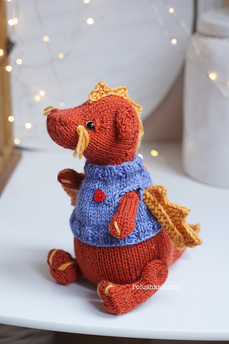 Ravelry: Dragon's Sweater pattern by Maria Ermolova
