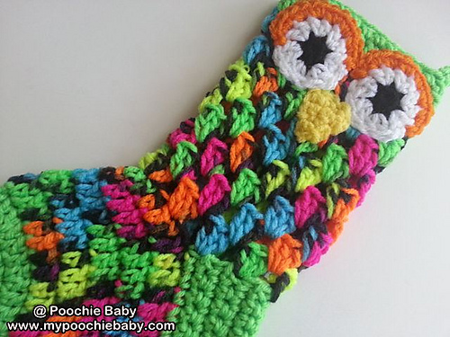 Ravelry: Crochet Owl Stocking pattern by Michele Gaylor