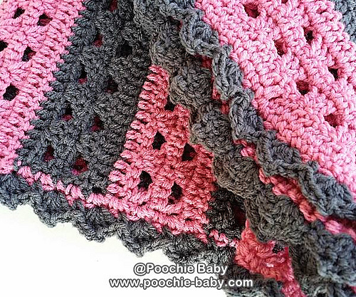 Ravelry: Two Skein Crochet Receiving Blanket pattern by Michele Gaylor