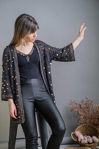 Ravelry: The night Cardigan pattern by Pope Vergara