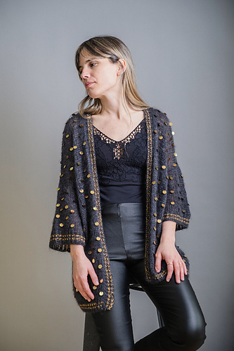 Ravelry: The night Cardigan pattern by Pope Vergara