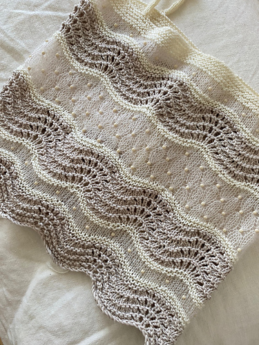 Ravelry: Elegant top & shawl pattern by Pope Vergara