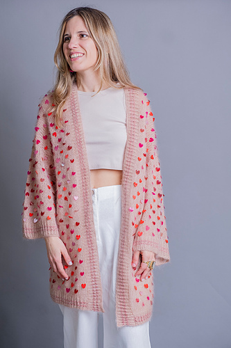 Ravelry: The night Cardigan pattern by Pope Vergara