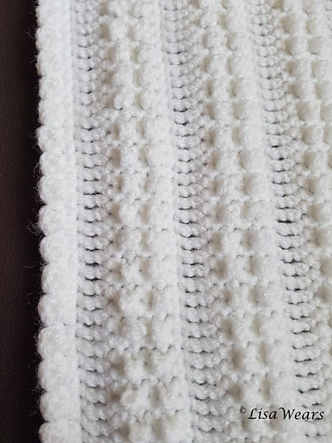Ravelry: My Cherub Baby Blanket pattern by Lisa Wears
