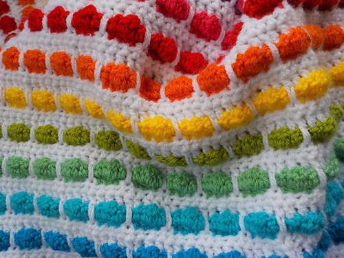 Ravelry: Painted Pebbles Blanket pattern by Caroline Warren