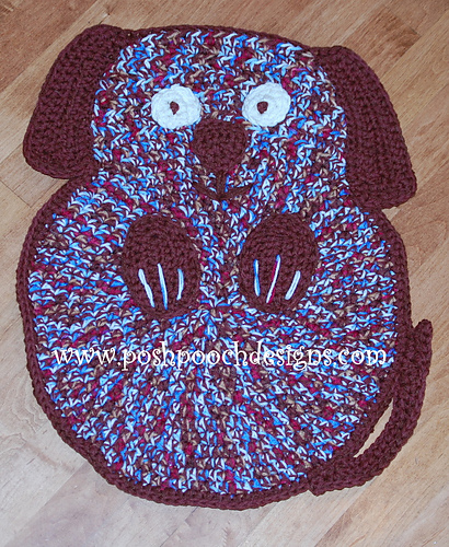 Ravelry: Puppy Dog Rug pattern by Sara Sach