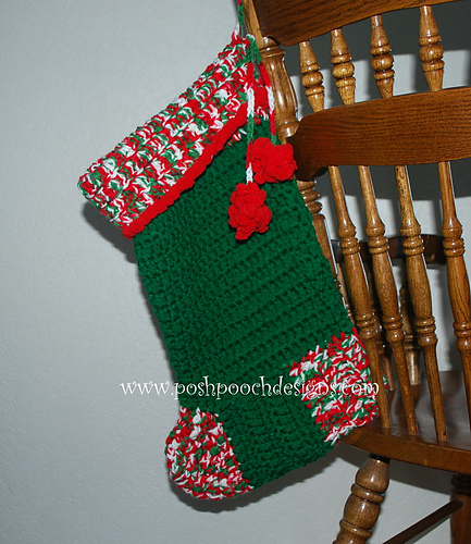 Ravelry: Big Christmas Stocking pattern by Sara Sach
