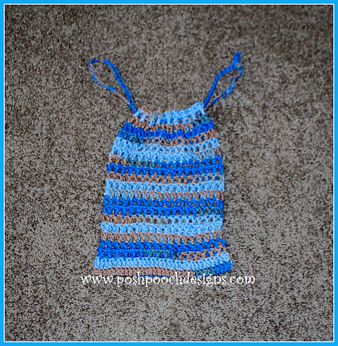 Ravelry: Mesh Drawstring Bag pattern by Sara Sach