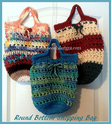 Ravelry: Round Bottom Bag pattern by Sara Sach